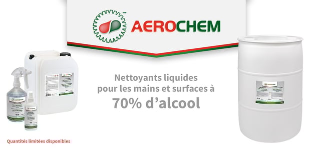 Aerochem - 70% alcohol - New Products FRENCH
